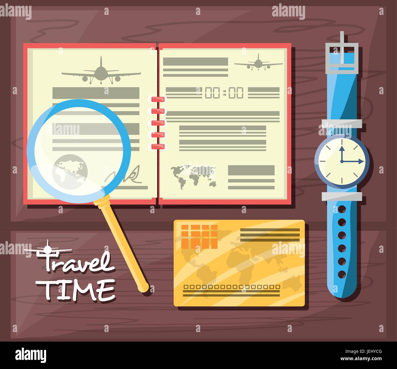 Explorer plan Stock Vector Images - Alamy