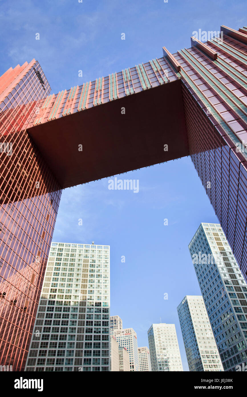 BEIJING – OCT. 31, 2009. Contemporary Chinese style architecture ...