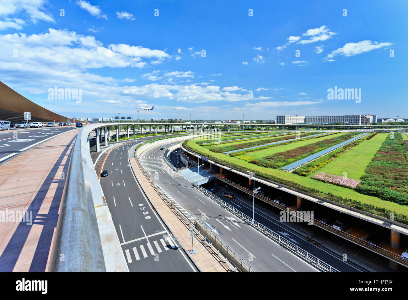 BEIJING-SEPT. 3, 2012. Expressway on Sept. 3, 2012 in Beijing. China ...