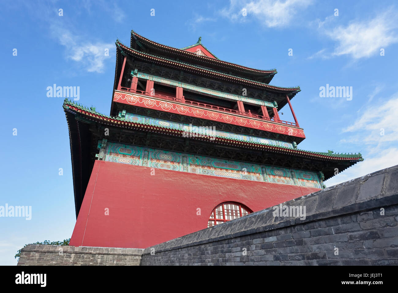 Beijing china tower palace pagoda chinese culture history hi-res stock ...