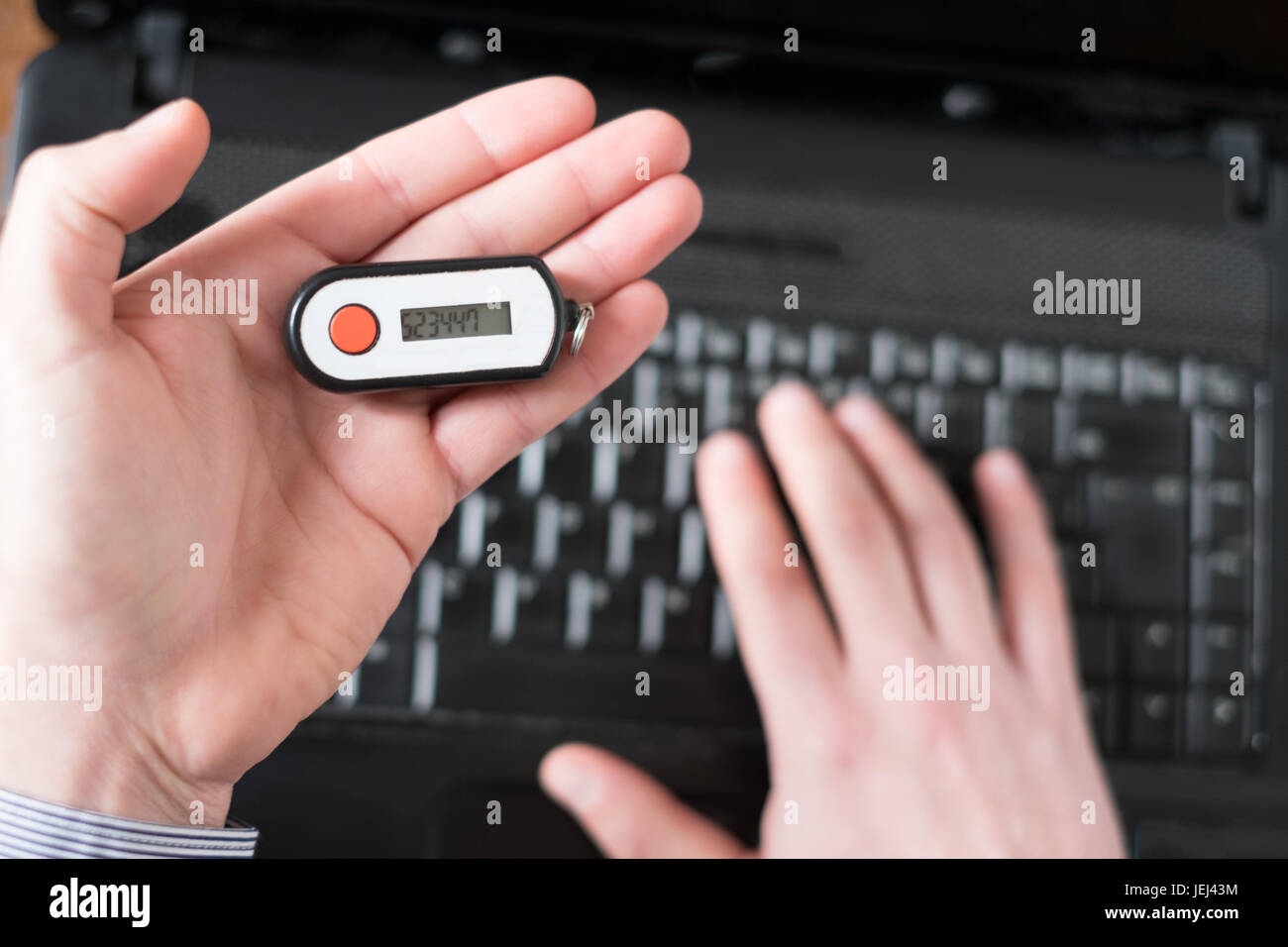 Internet banking token hi-res stock photography and images - Alamy