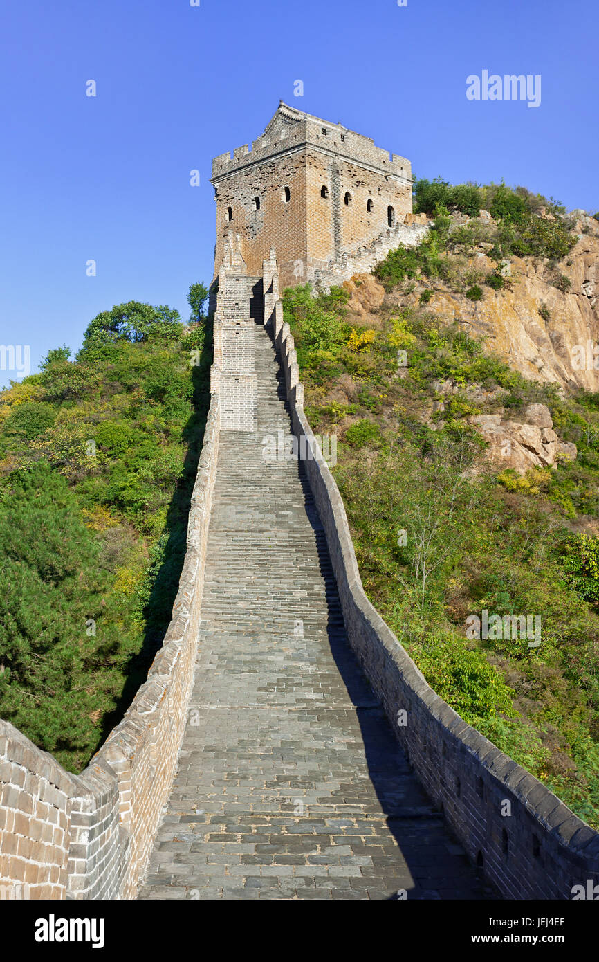 Stone staircase great wall china hi-res stock photography and images ...