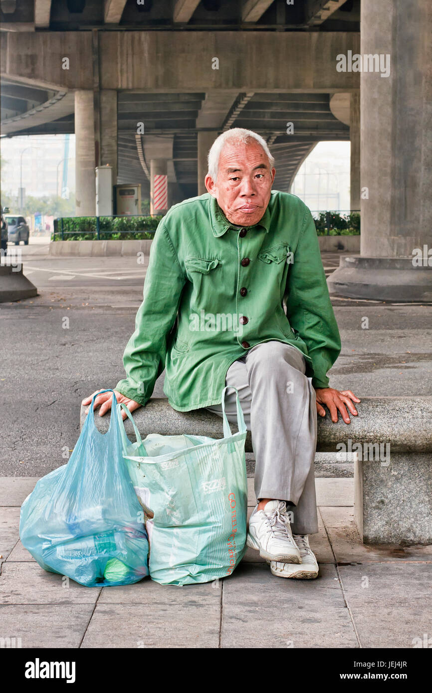 GUANGZHOU-JAN. 9. Recyclable trash collector. More than a million ...