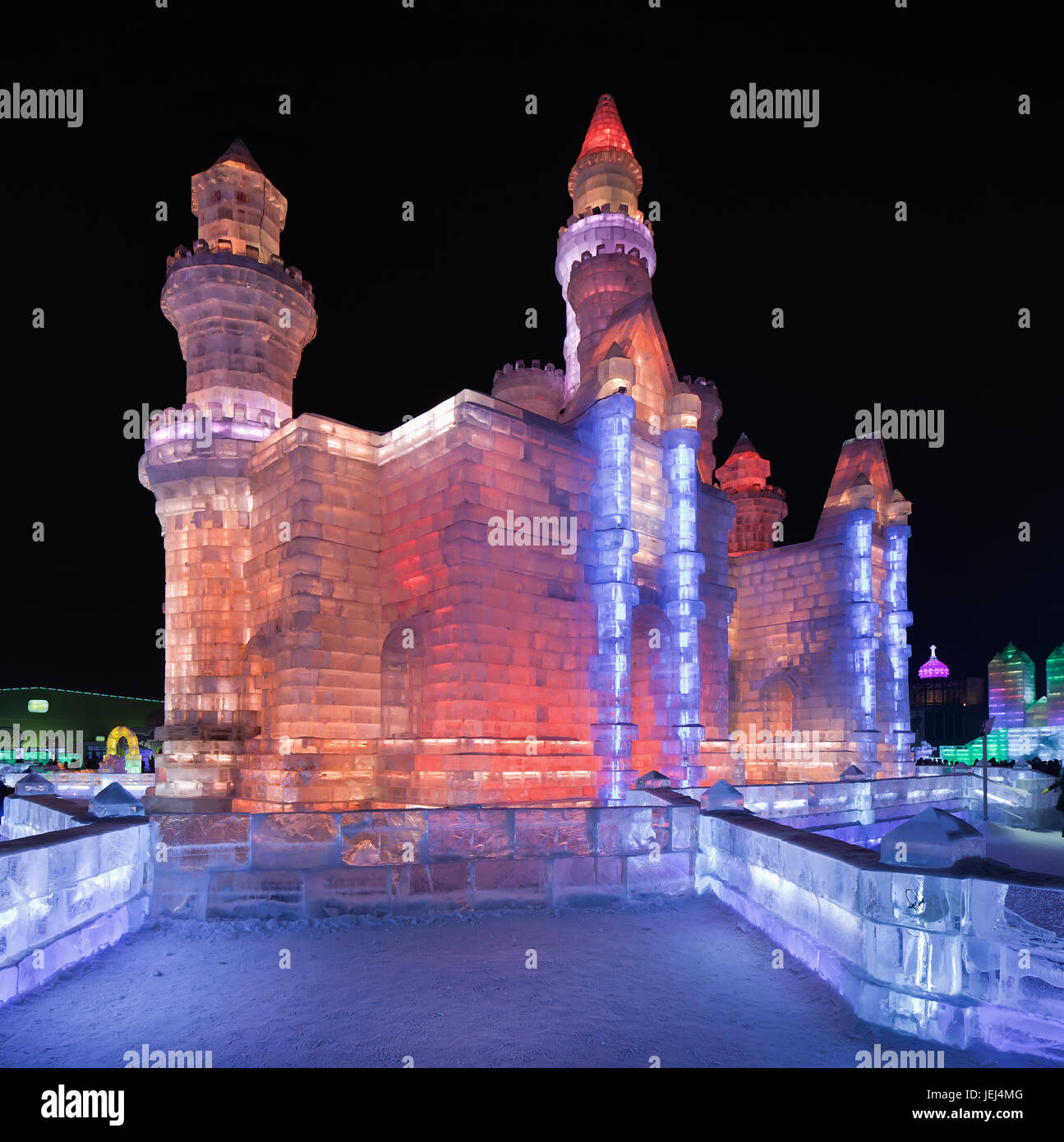 Harbin ice wonderland hi-res stock photography and images - Alamy