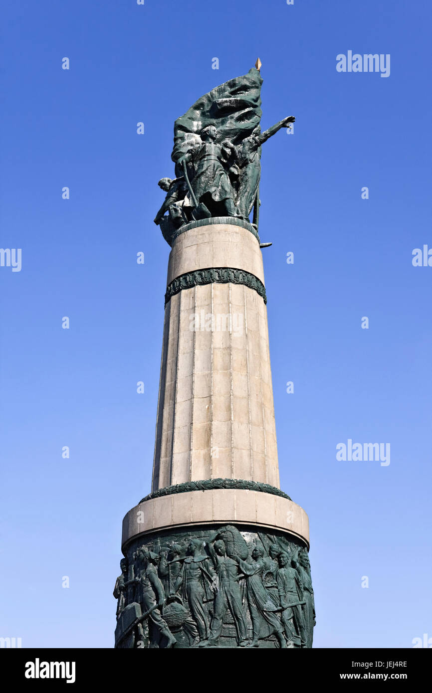HARBIN-MARCH 6, 2009. Flood Control Monument on March 6, 2009 in Harbin ...