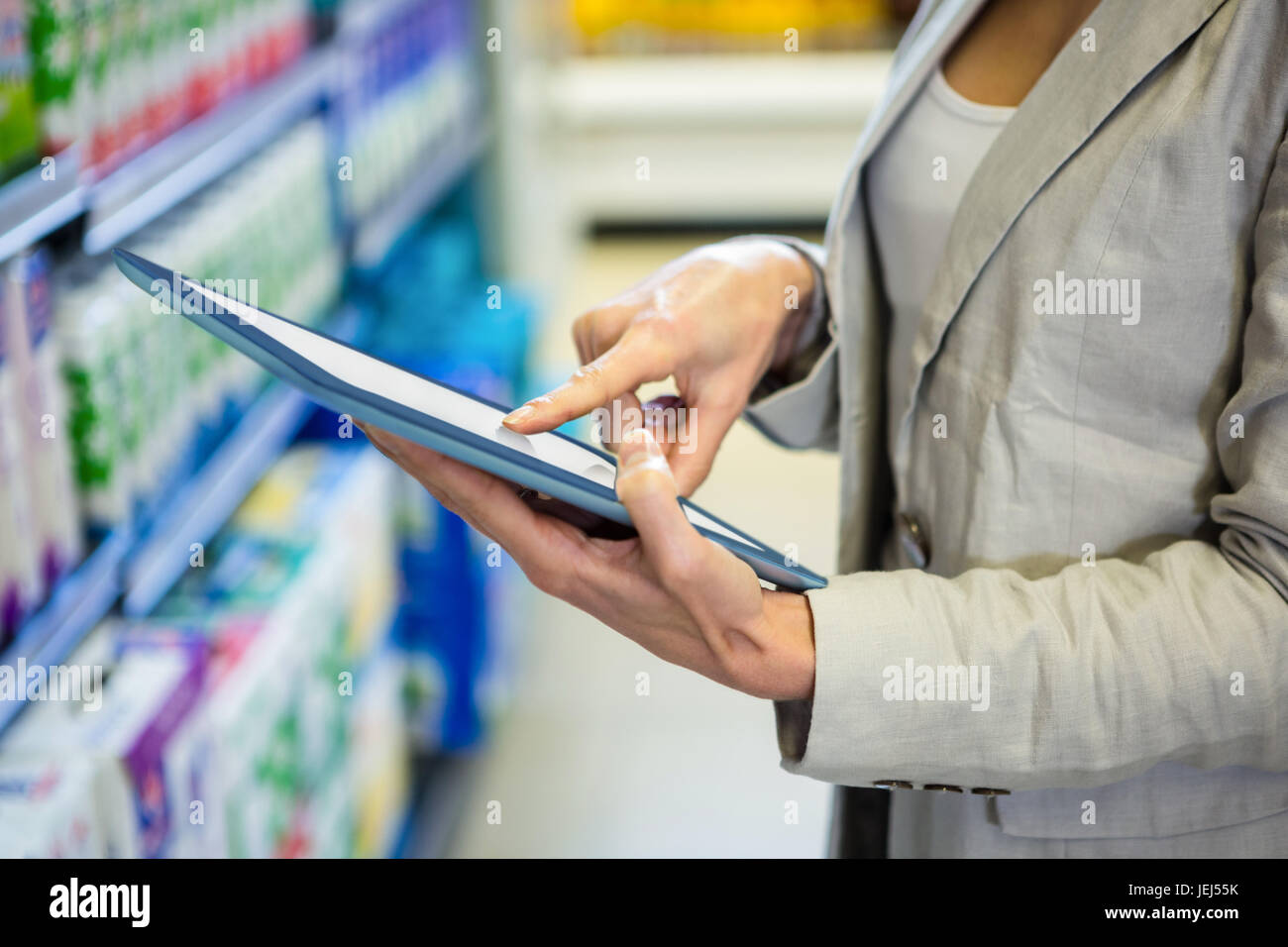 Tablet supermarket shelf hi-res stock photography and images - Alamy