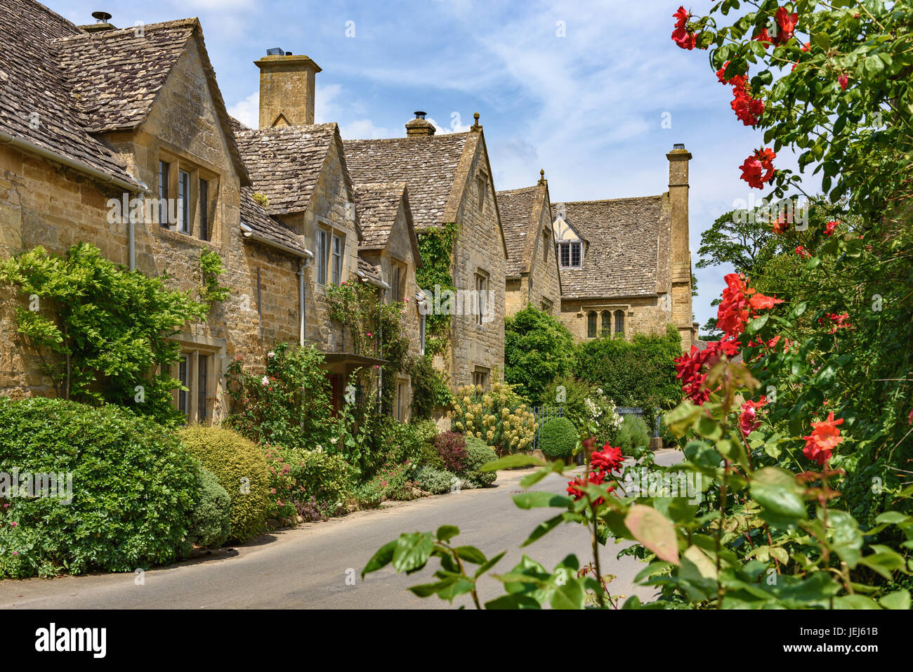 Stanton, Cotswold Way, UK Stock Photo - Alamy