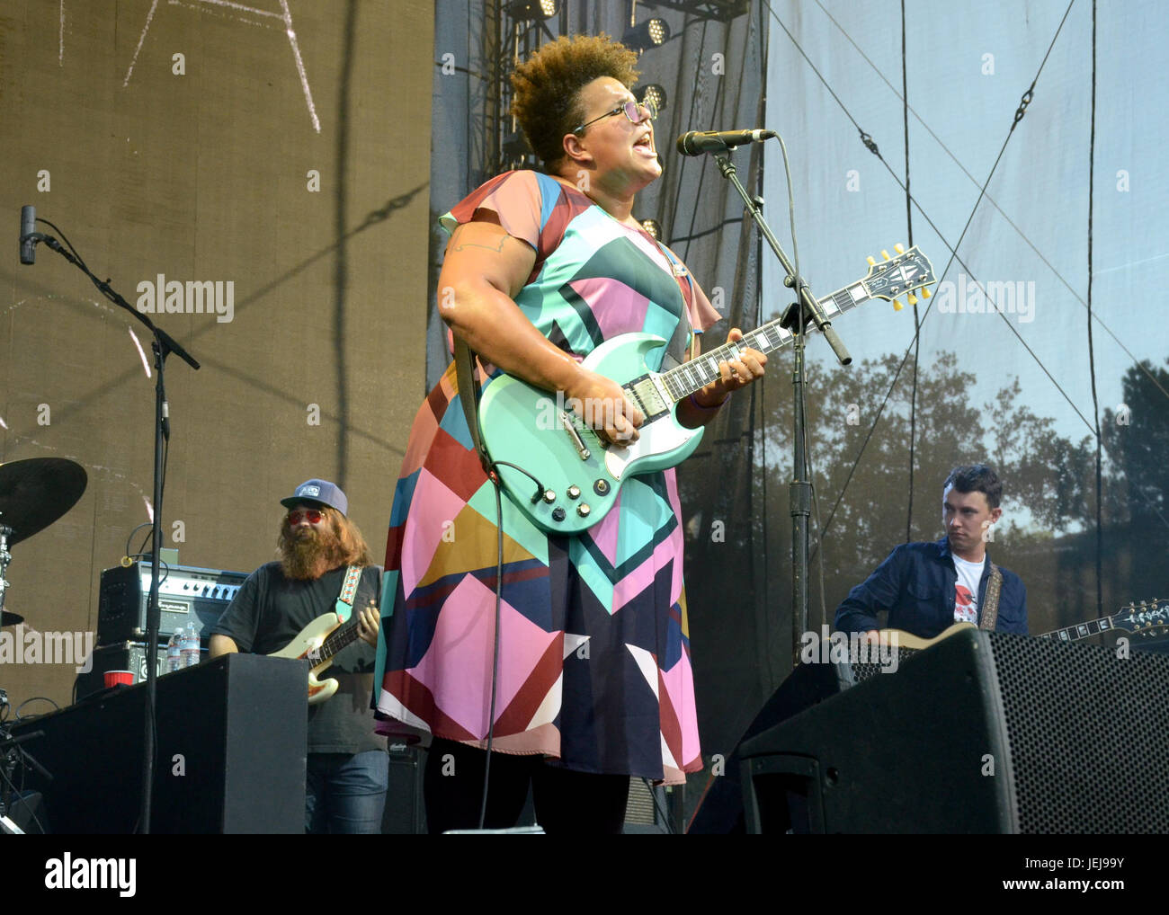 Pasadena,California,USA. 24th June,2017. Brittany Howard singer Alabama ...