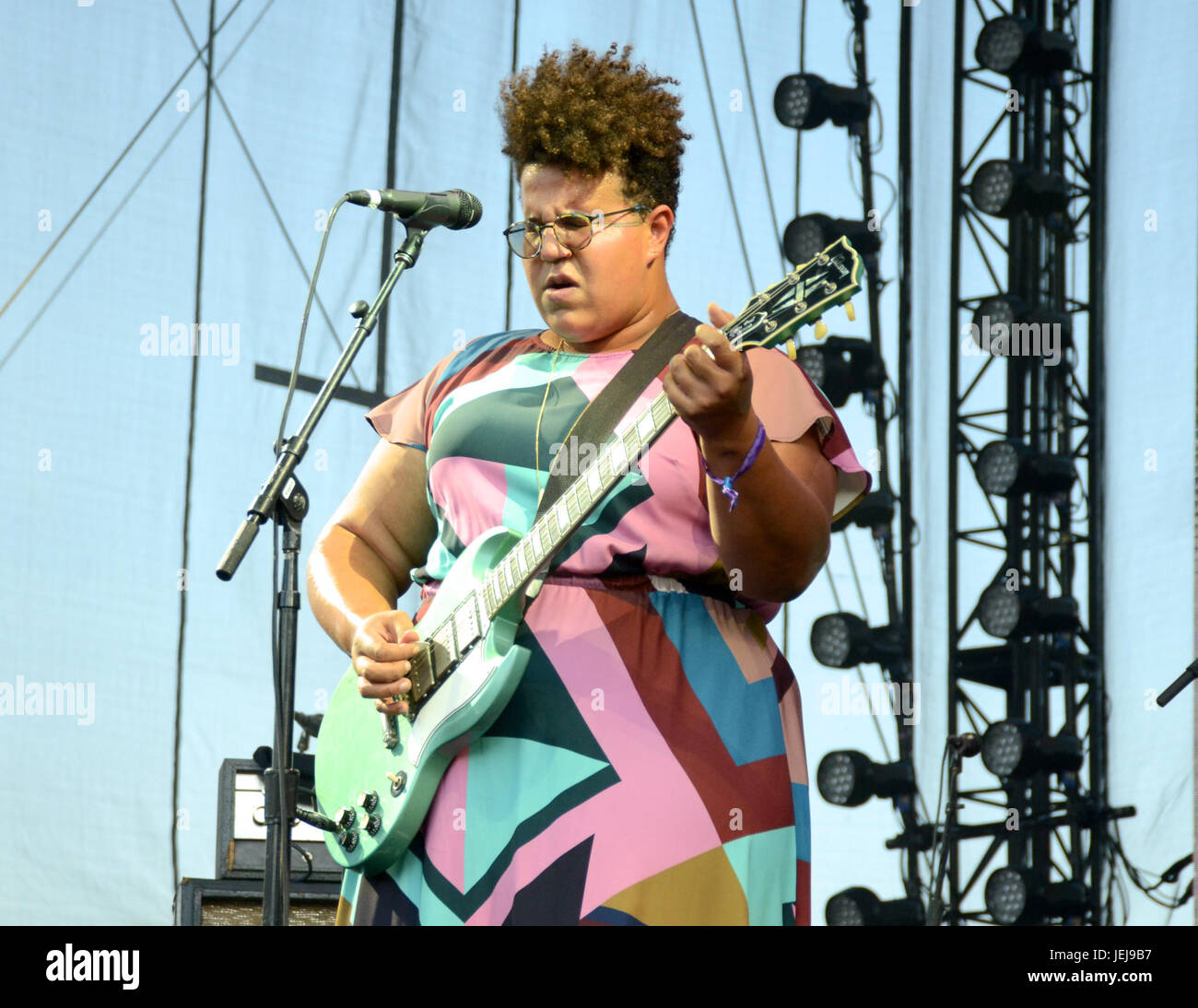 Pasadena,California,USA. 24th June,2017. Brittany Howard singer Alabama ...