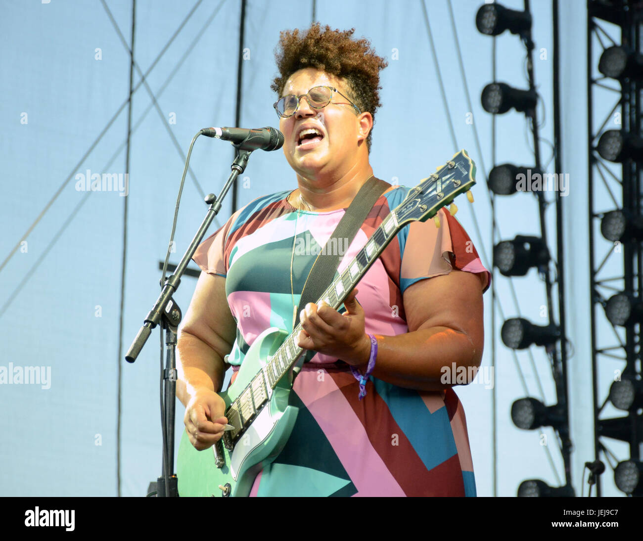 Pasadena,California,USA. 24th June,2017. Brittany Howard singer Alabama ...