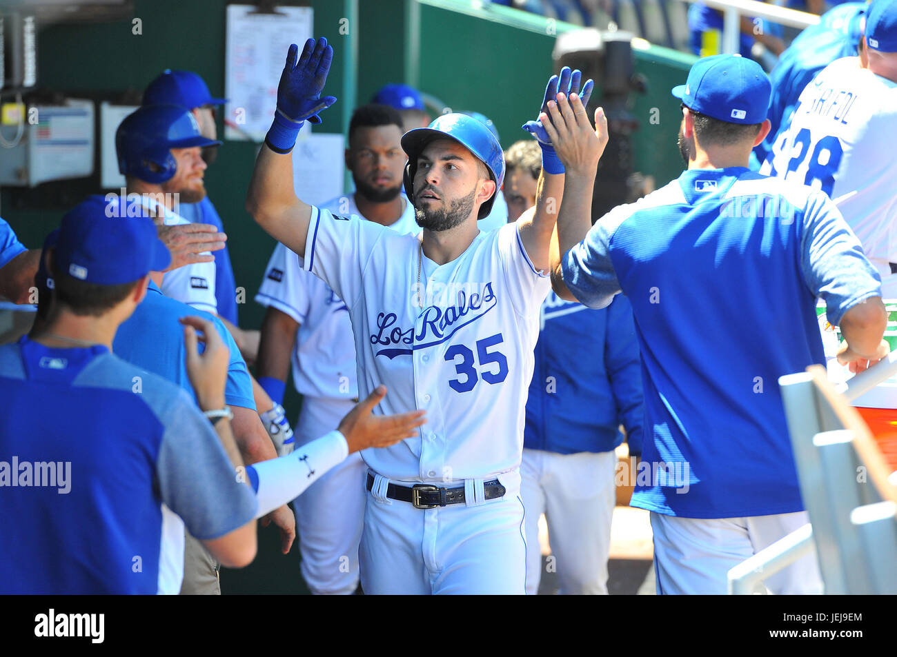 Kansas City, Missouri, USA. 24th June, 2017. Kansas City Royals first ...