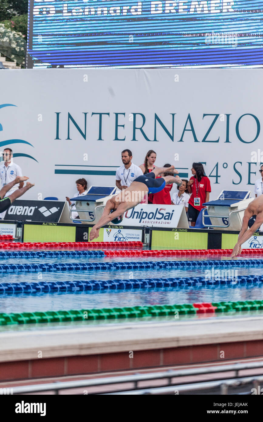 The 54th edition of Seven Swimming Pool Trophy 2017 Stock Photo - Alamy