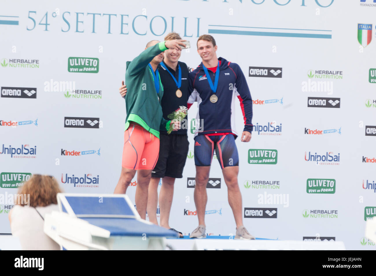 The 54th edition of Seven Swimming Pool Trophy 2017 Stock Photo - Alamy