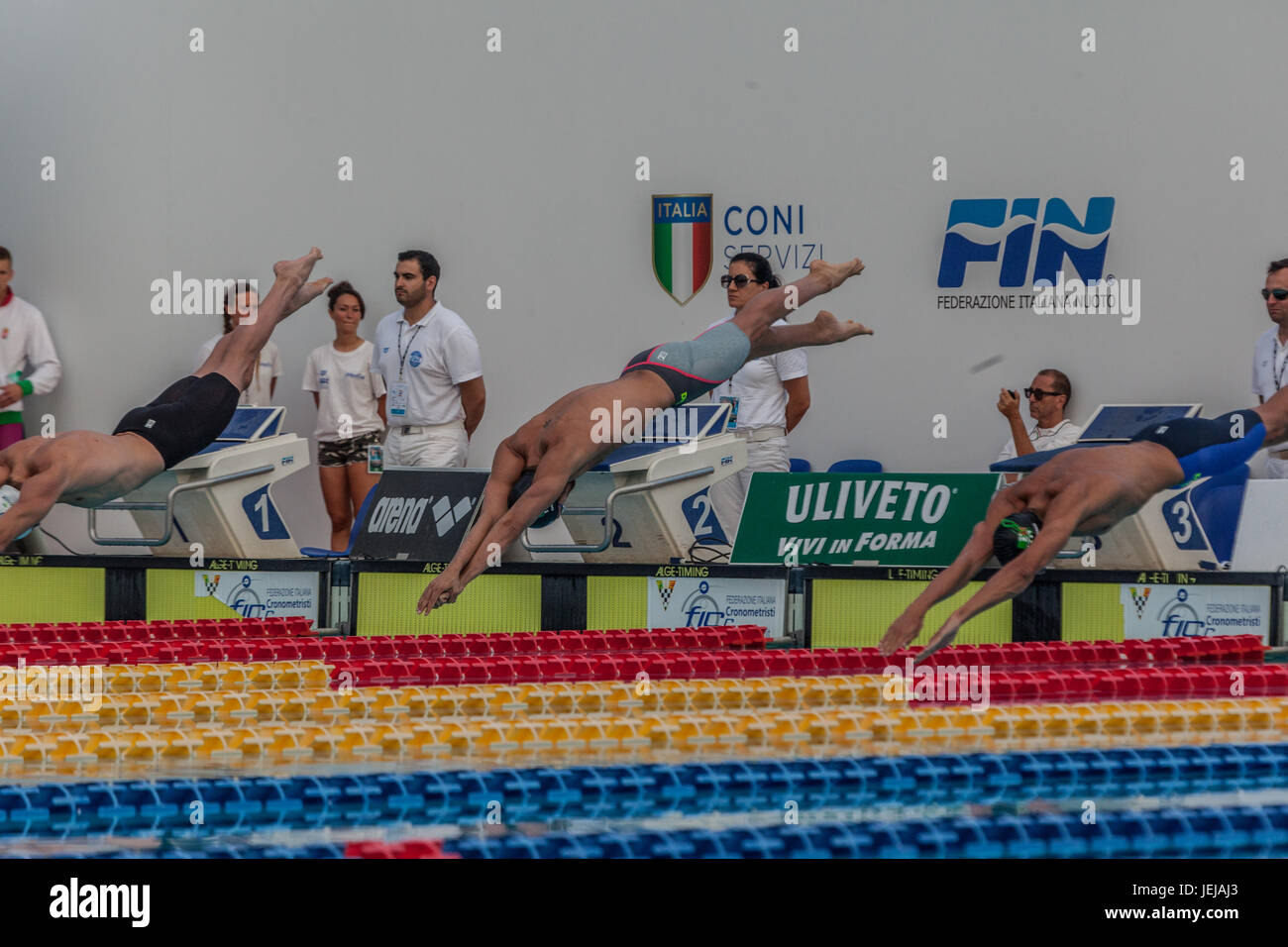 The 54th edition of Seven Swimming Pool Trophy 2017 Stock Photo - Alamy