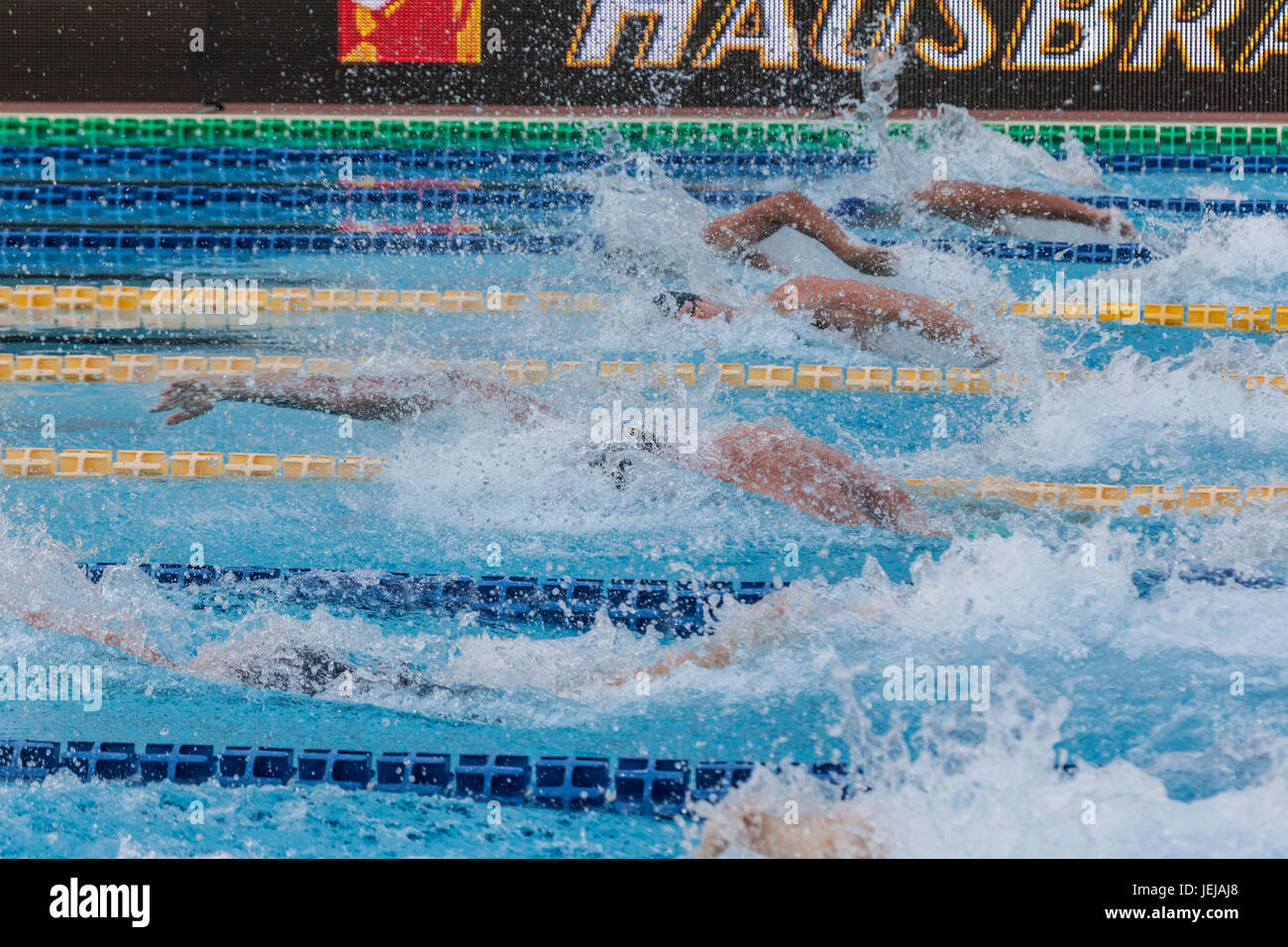 The 54th edition of Seven Swimming Pool Trophy 2017 Stock Photo - Alamy
