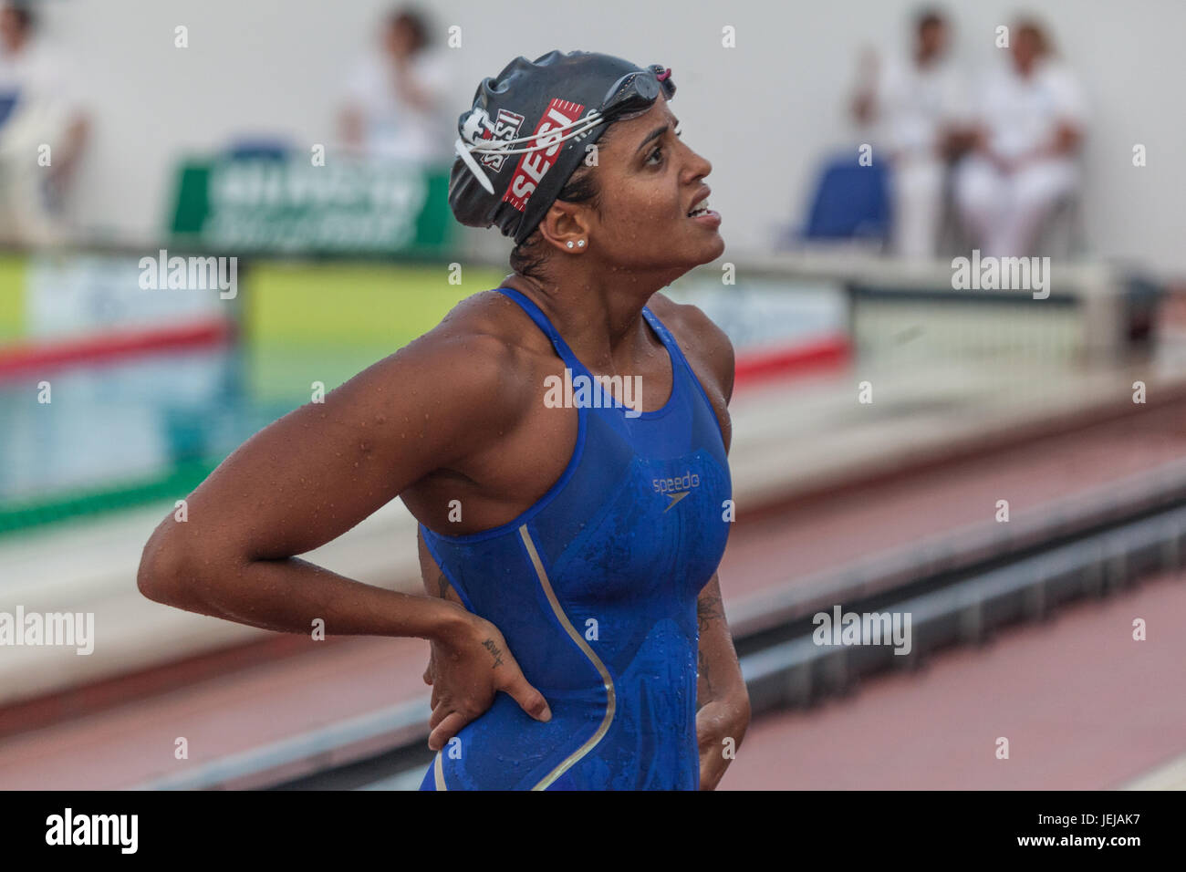 The 54th edition of Seven Swimming Pool Trophy 2017 Stock Photo - Alamy