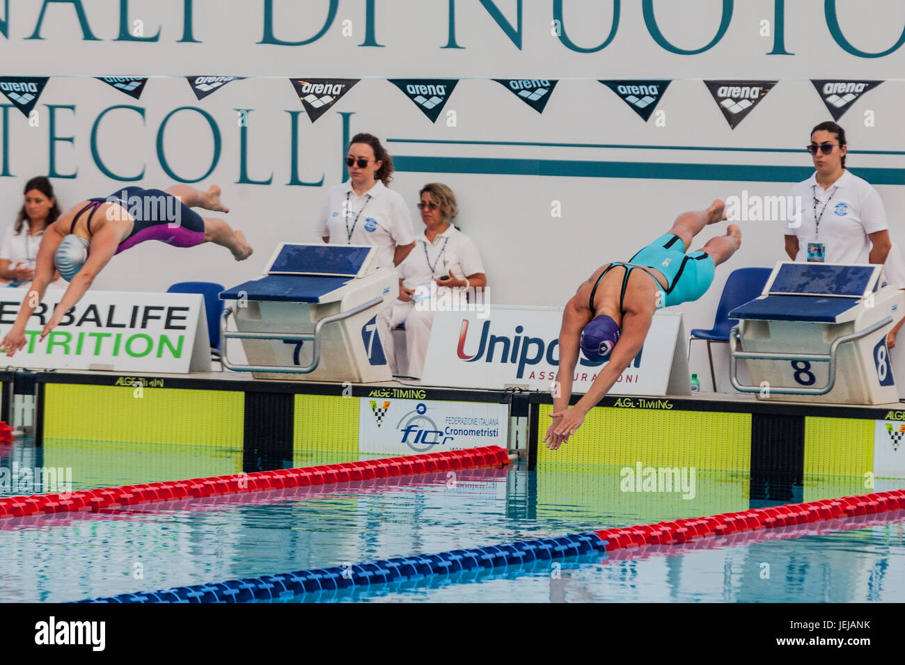 The 54th edition of Seven Swimming Pool Trophy 2017 Stock Photo - Alamy