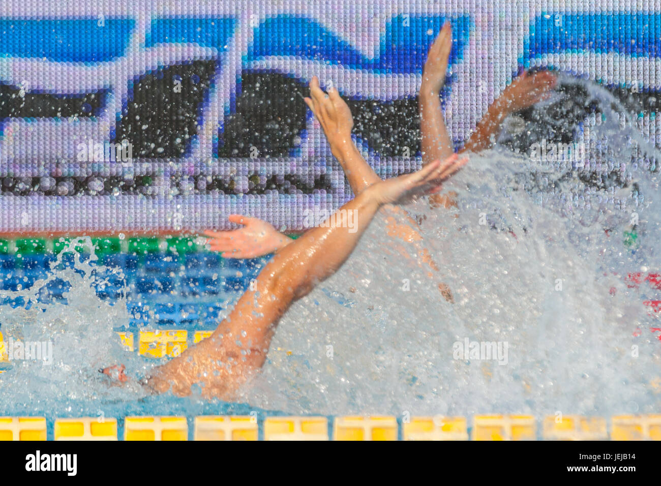 The 54th edition of Seven Swimming Pool Trophy 2017 Stock Photo - Alamy