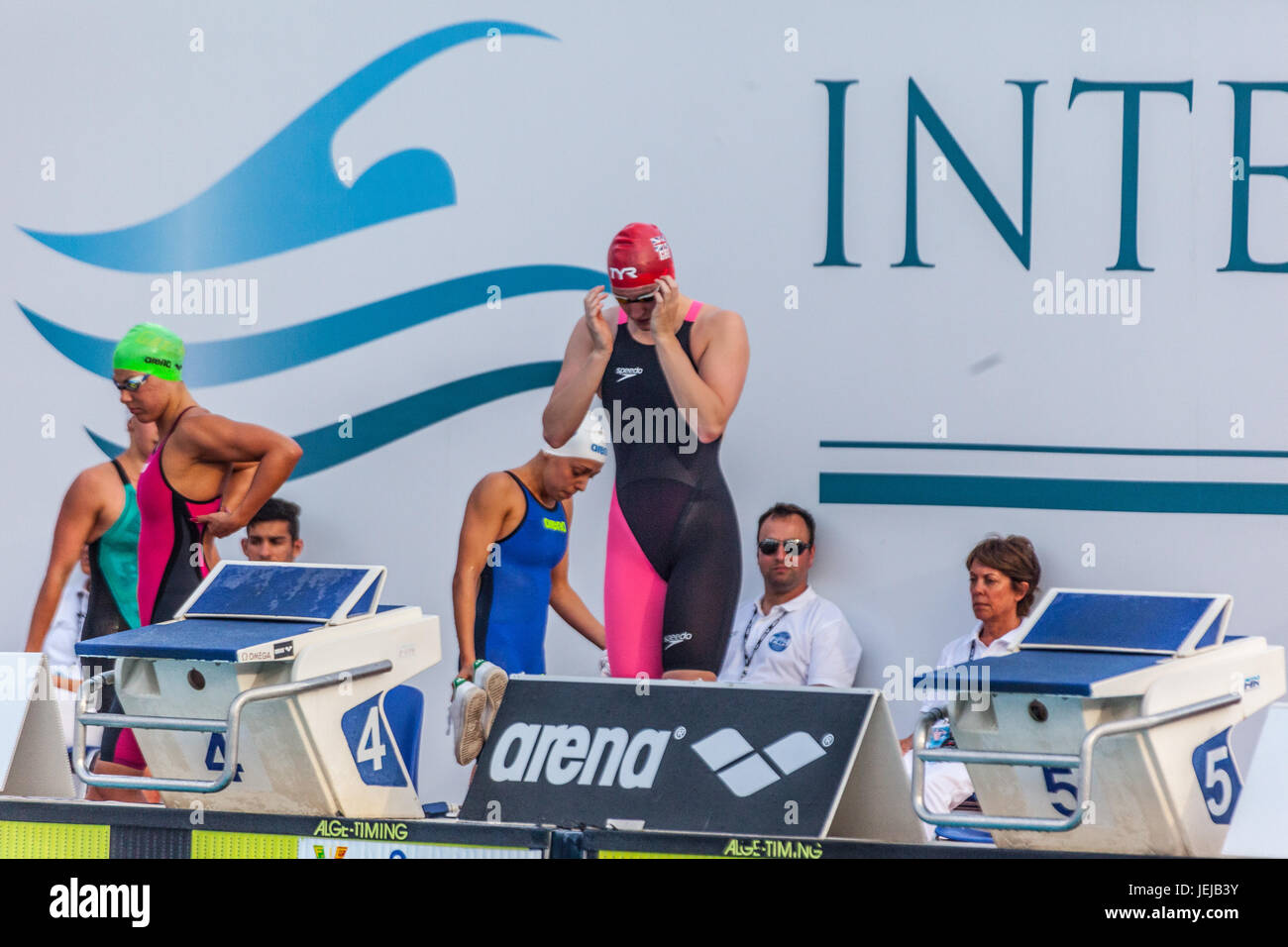 The 54th edition of Seven Swimming Pool Trophy Stock Photo - Alamy