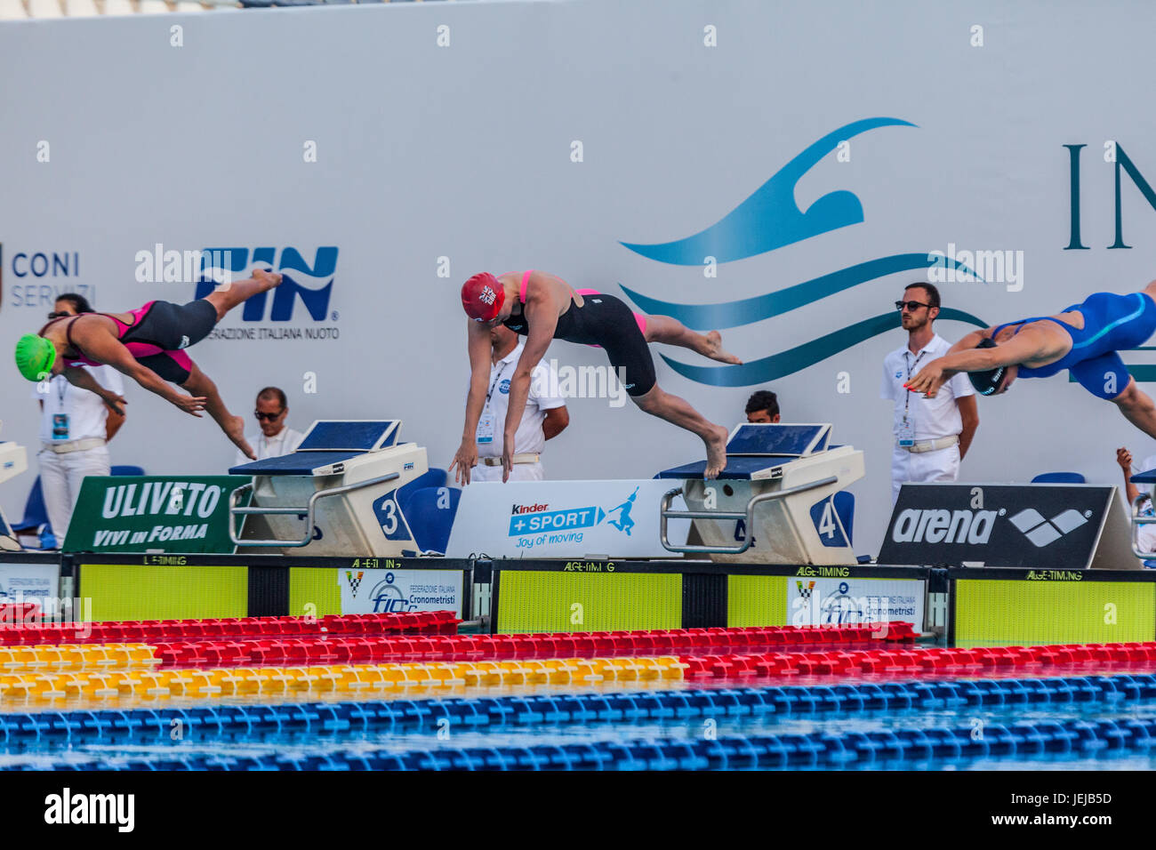 The 54th edition of Seven Swimming Pool Trophy Stock Photo - Alamy