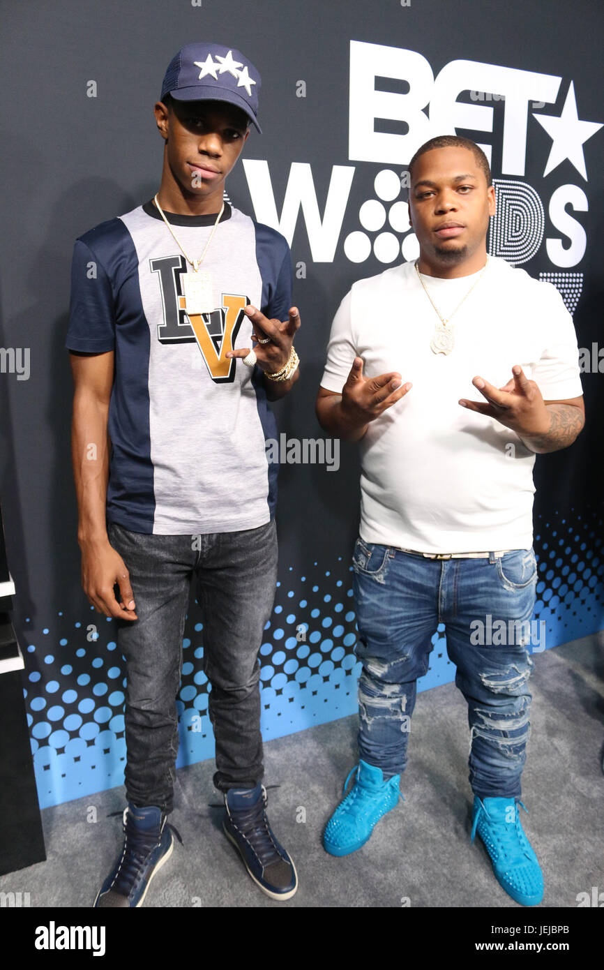 Los Angeles, Ca, USA. 25th June, 2017. A Boogie wit da Hoodie and DOn Q ...