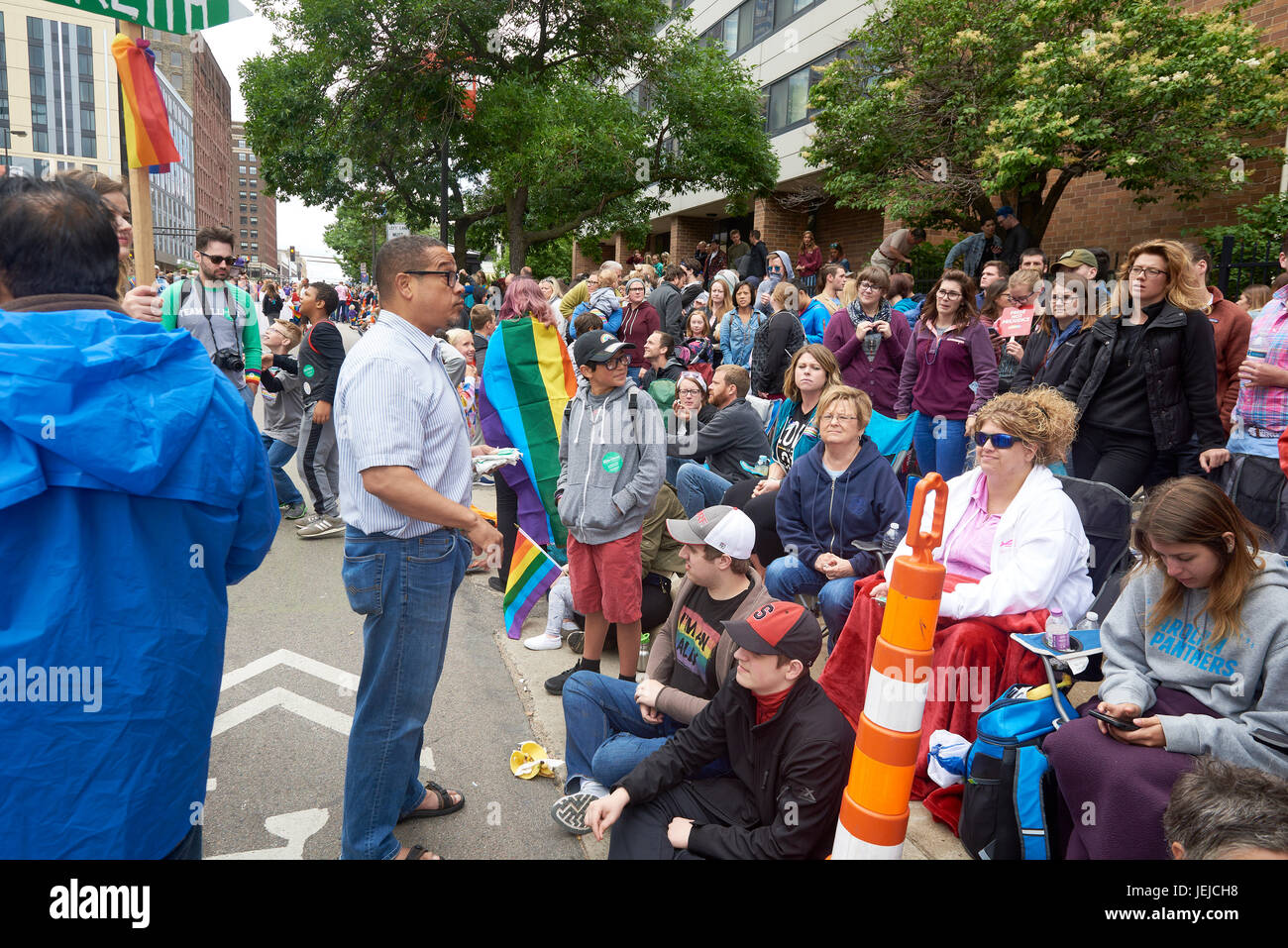 Minneapolis, USA. 25th Jun, 2017. US Congressman from Minnesota, Keith ...