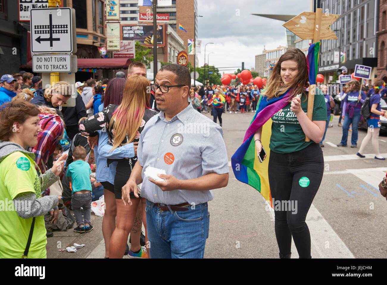 Minneapolis, USA. 25th Jun, 2017. US Congressman from Minnesota, Keith ...