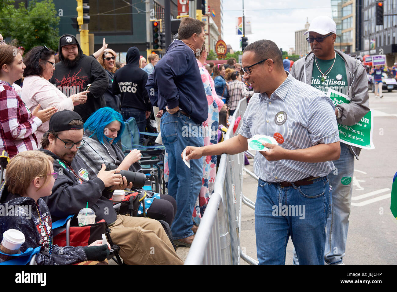 Minneapolis, USA. 25th Jun, 2017. US Congressman from Minnesota, Keith ...