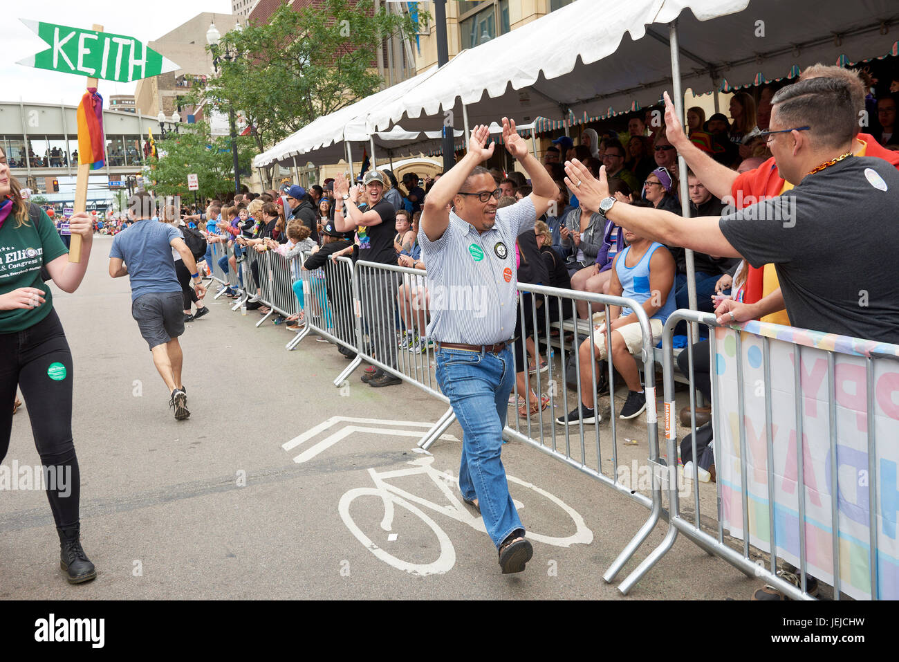 Minneapolis, USA. 25th Jun, 2017. US Congressman from Minnesota, Keith ...