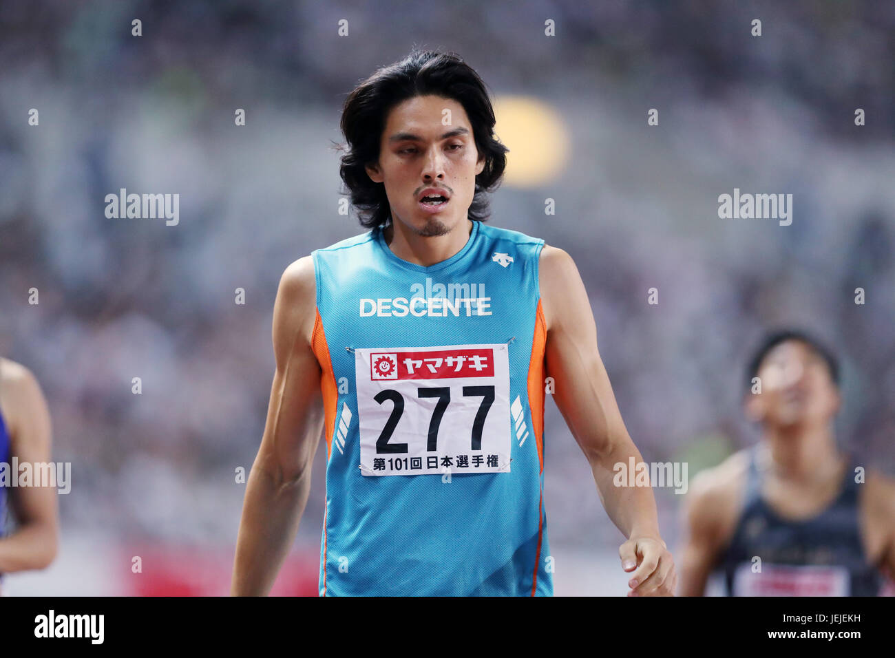 Yanmar Stadium Nagai, Osaka, Japan. 24th June, 2017. Takatoshi Abe ...