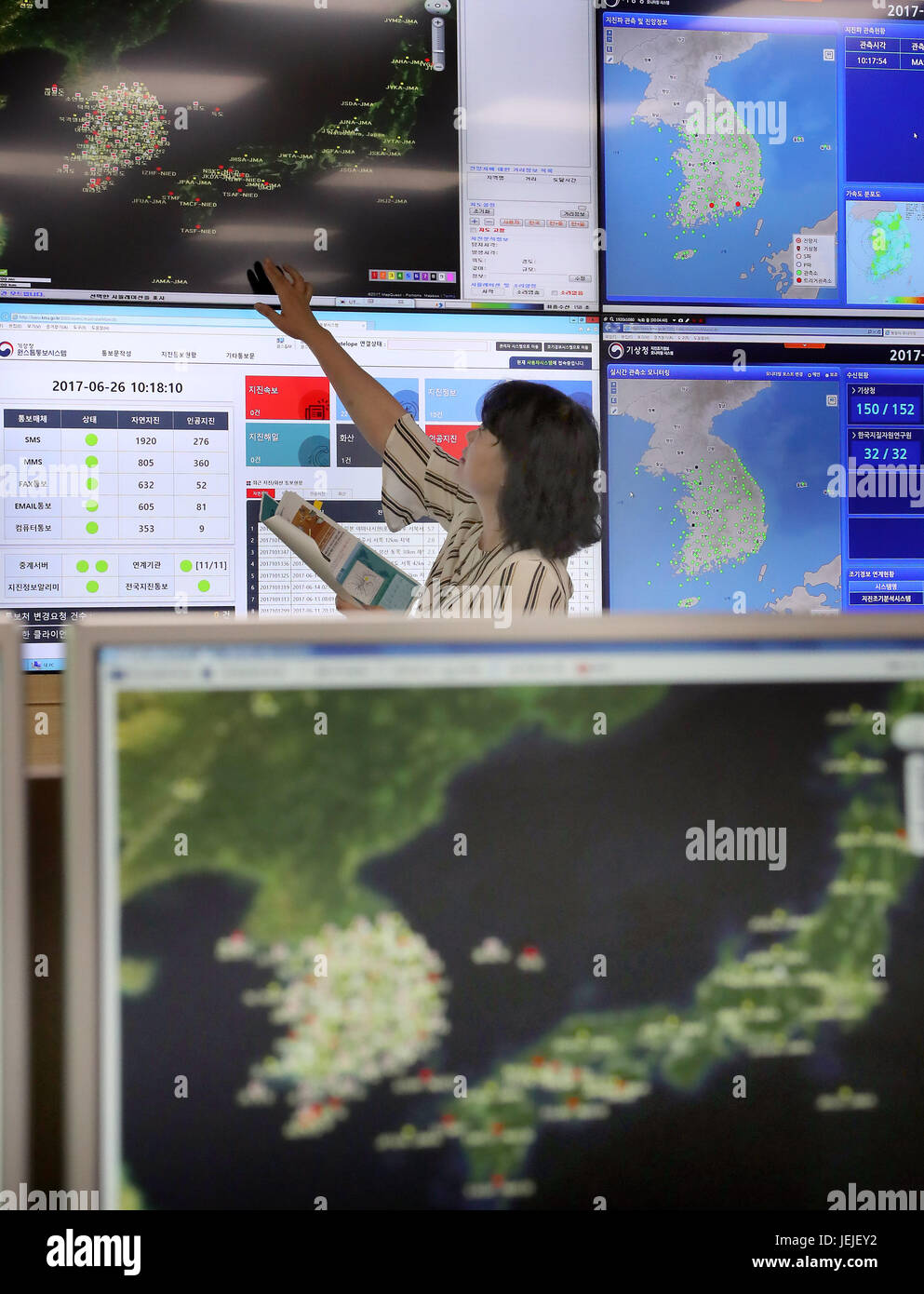 The korea meteorological administration hi-res stock photography and images - Alamy