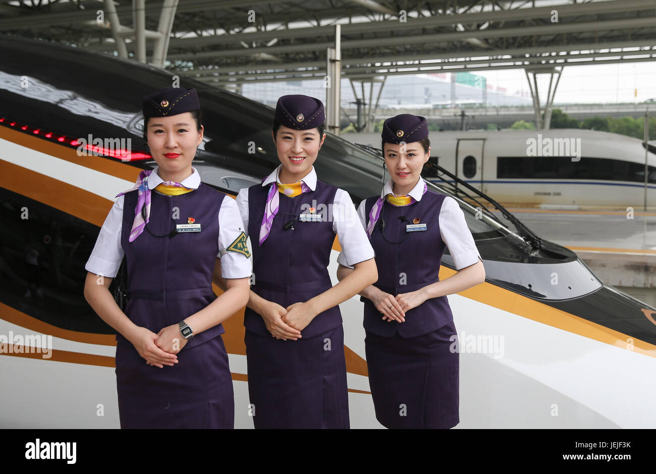 China railway multiple units train hi-res stock photography and images ...