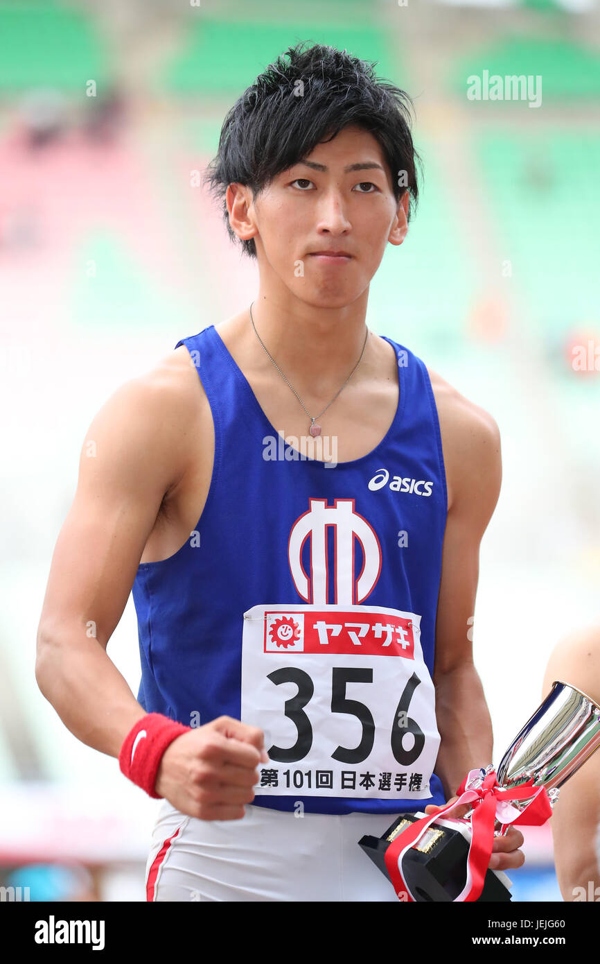 Yanmar Stadium Nagai, Osaka, Japan. 25th June, 2017. Ryoma Yamamoto ...