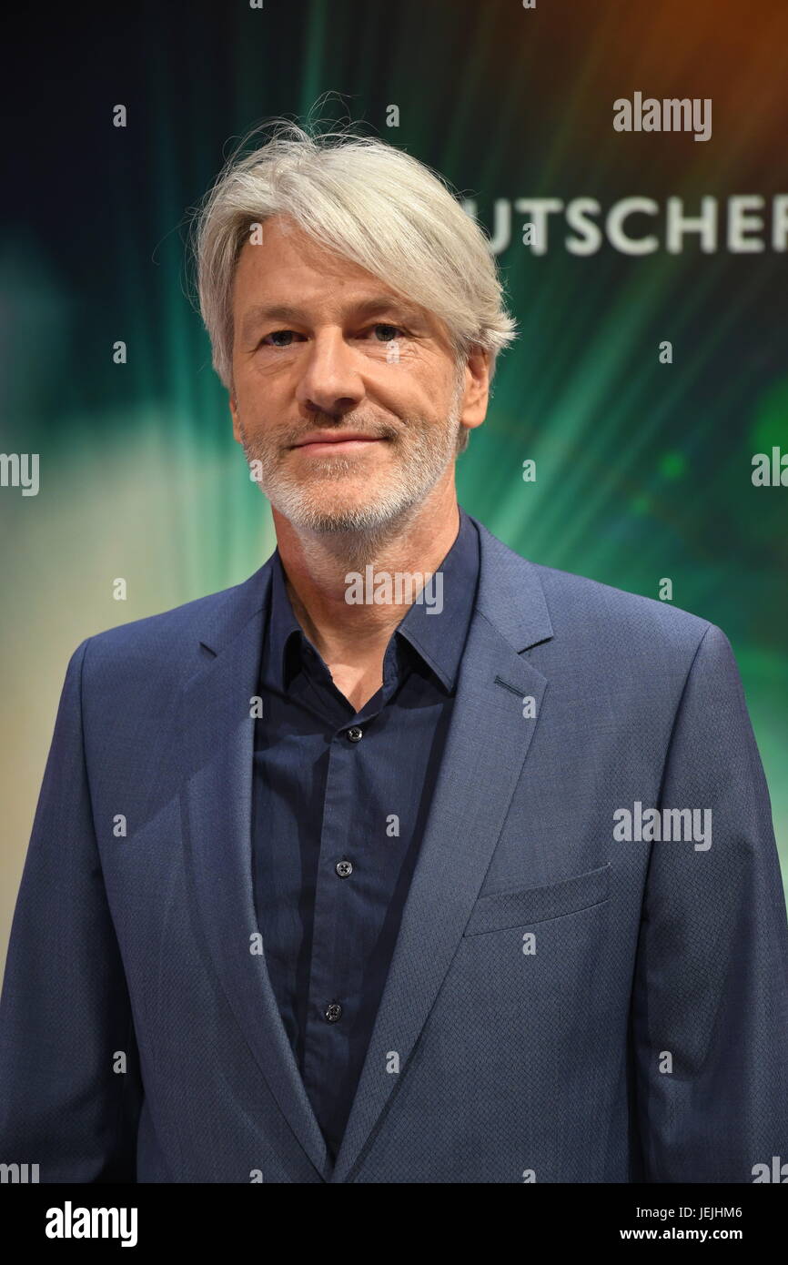 Cologne, Germany. 24th June, 2017. The camera man Christoph Kraus poses ...