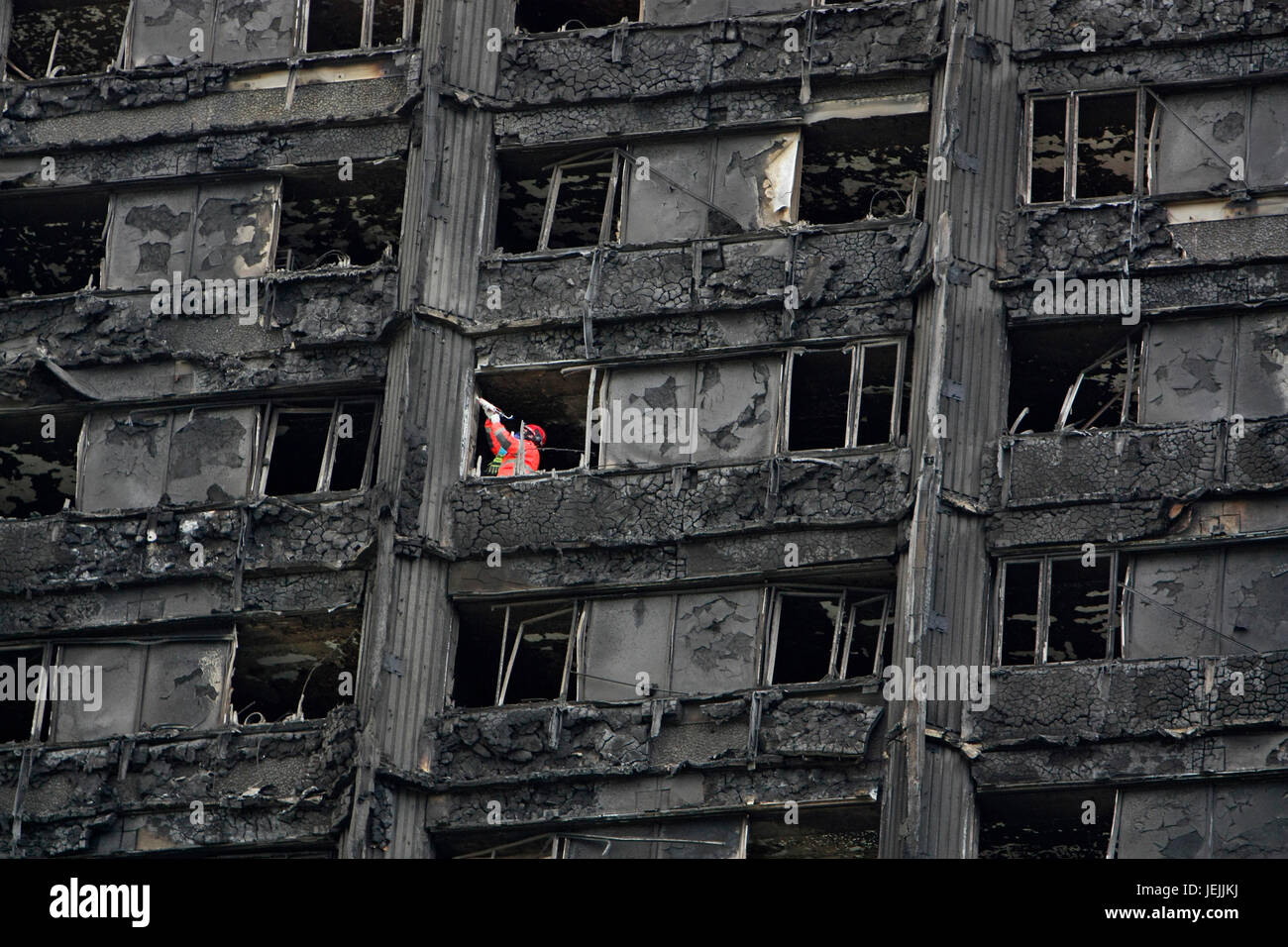 Grenfell tower block fire Stock Photo - Alamy