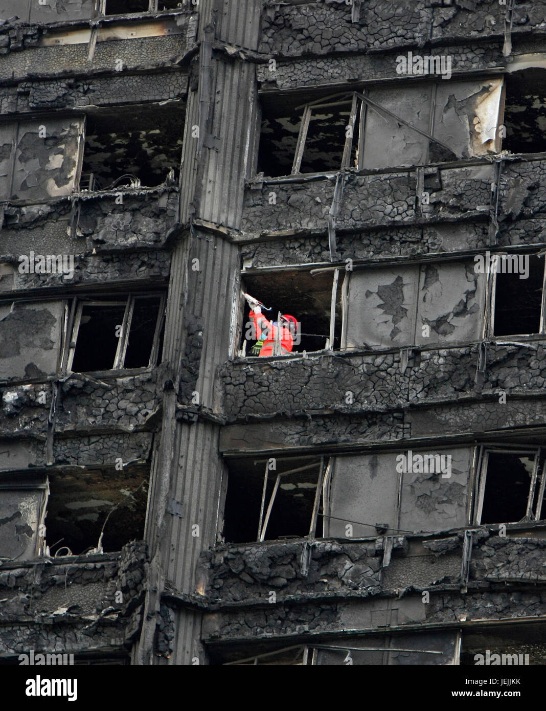 Grenfell tower block fire Stock Photo - Alamy