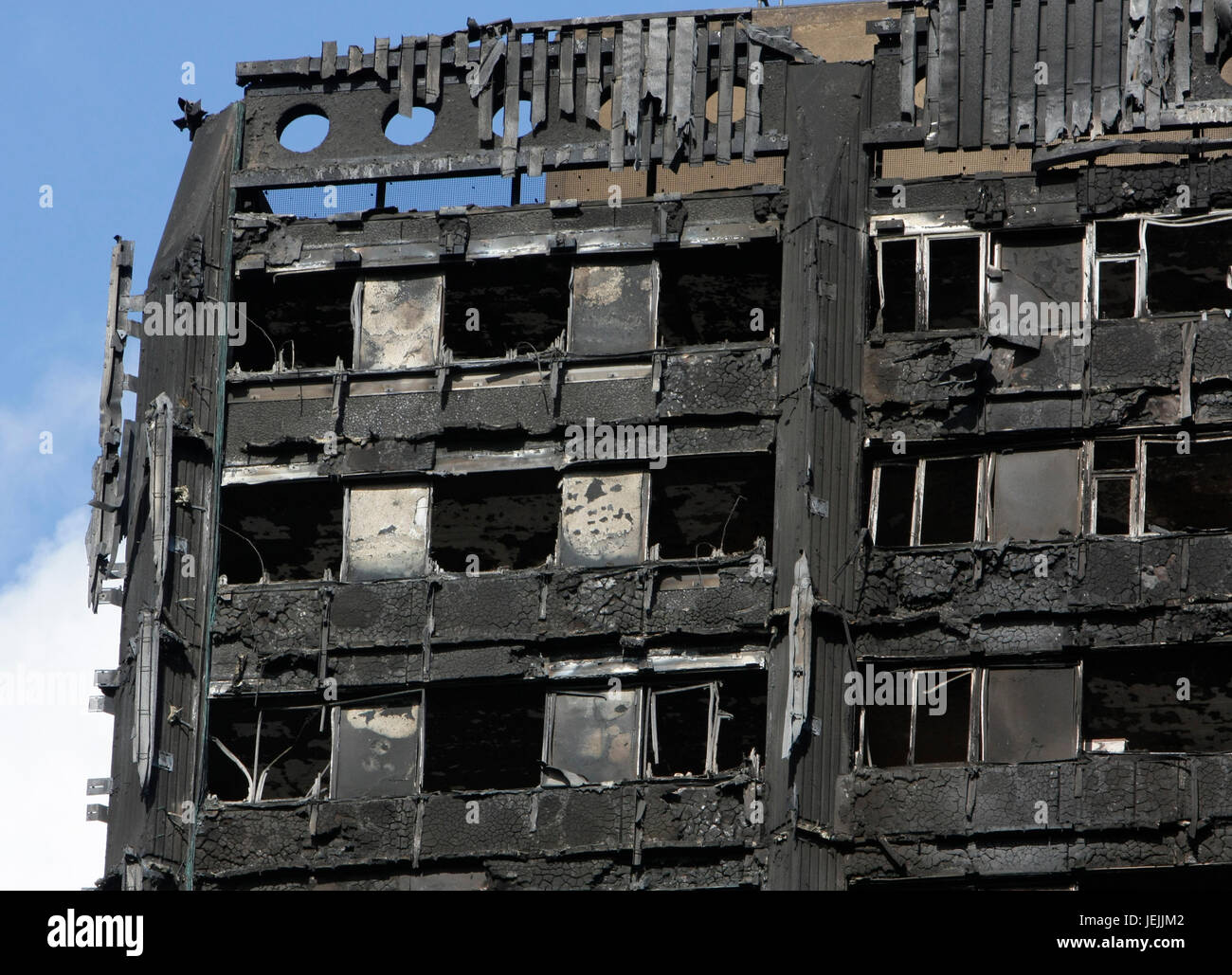 Grenfell tower block fire Stock Photo - Alamy