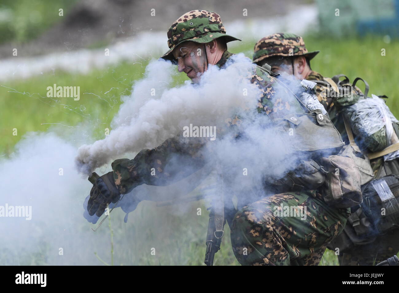 Smoke Grenades High Resolution Stock Photography and Images - Alamy