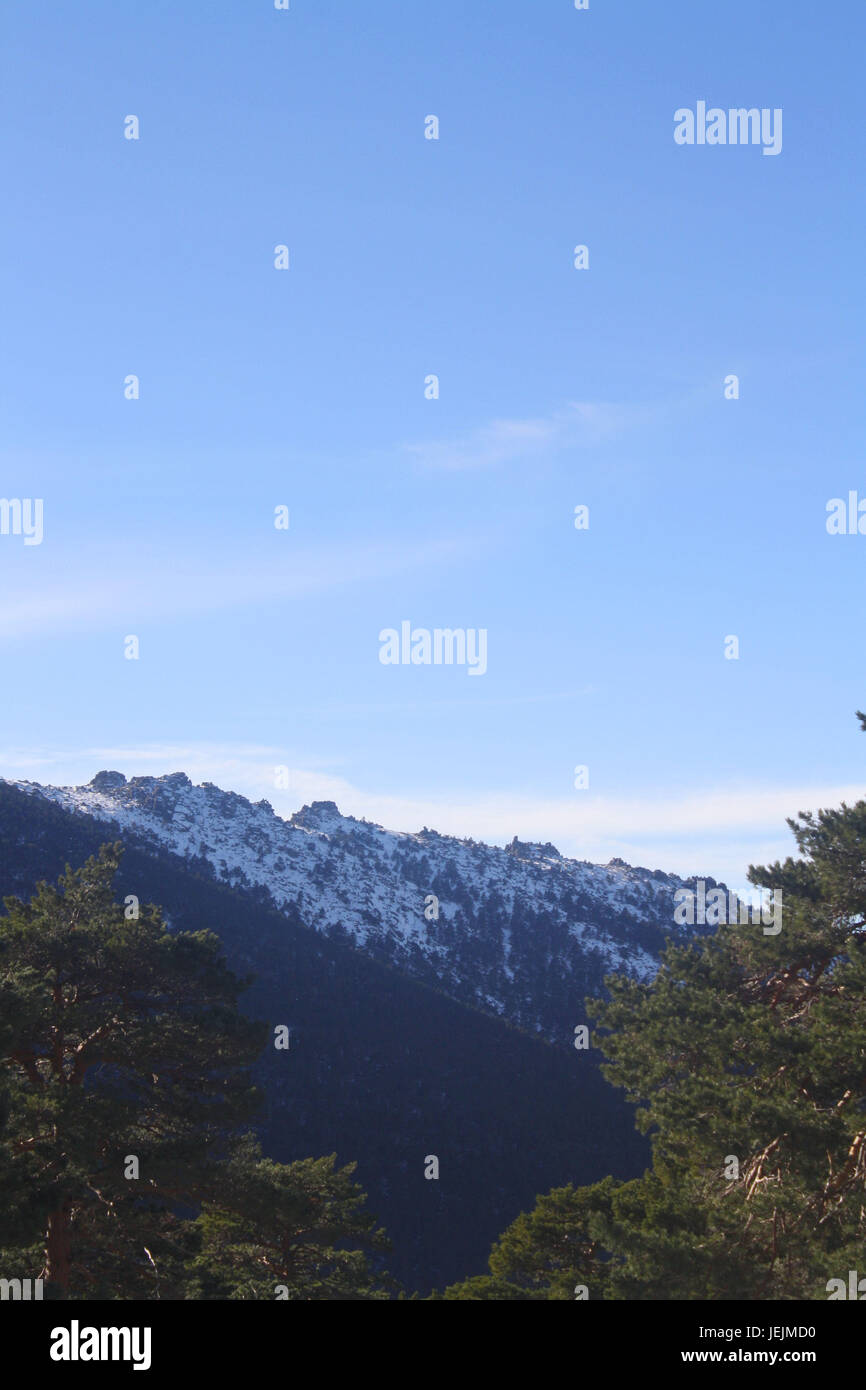 Spain, Winter, Landscape, The beauty of nature, Mountain chain, Sky ...