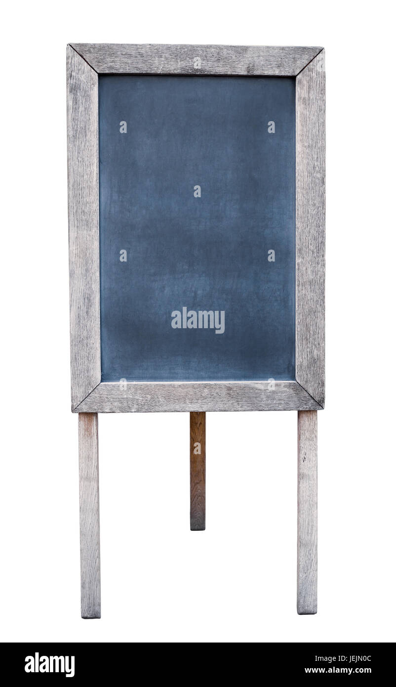 Blank white wooden board Cut Out Stock Images & Pictures - Alamy