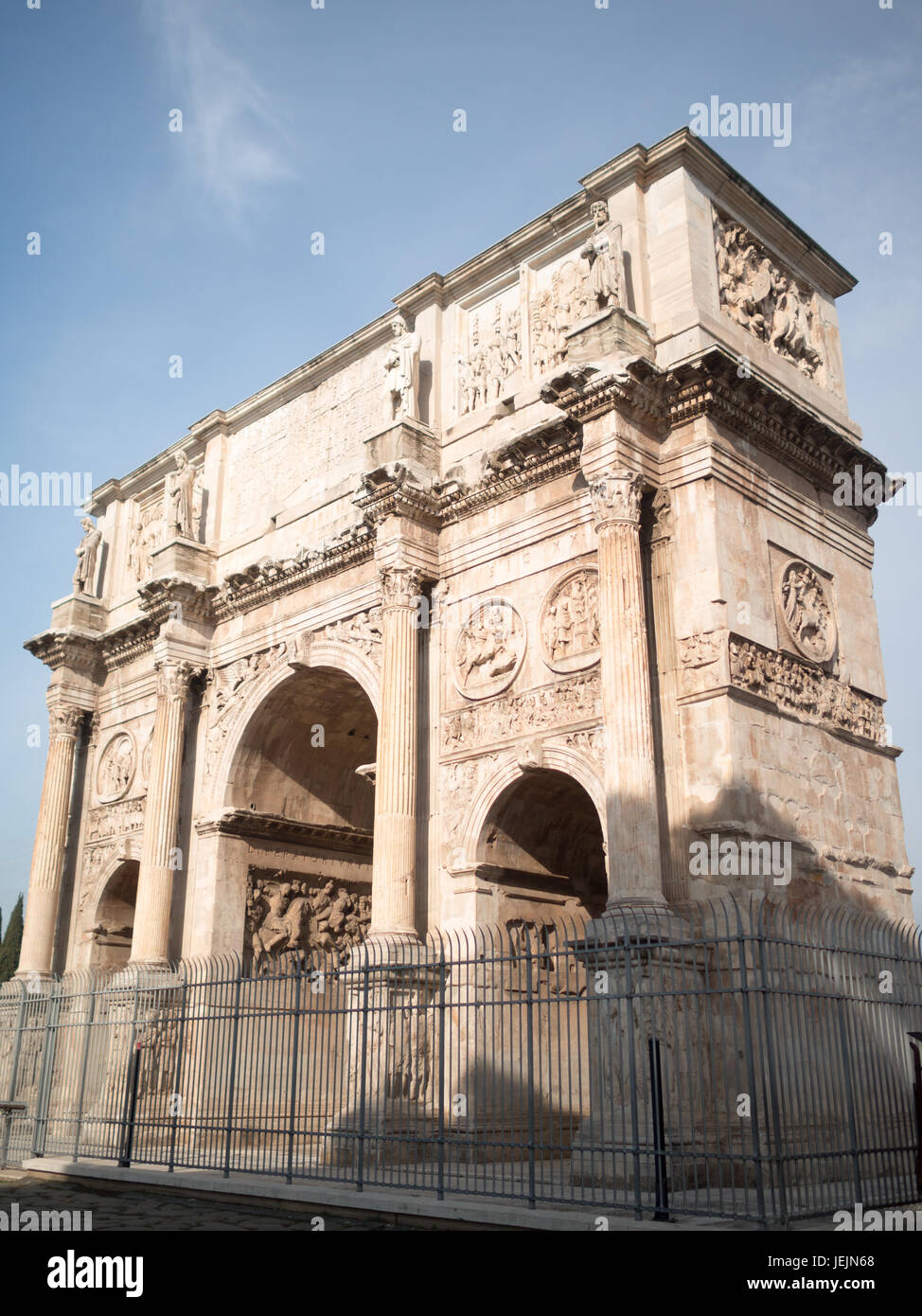 Constantine Arch, Rome Stock Photo - Alamy
