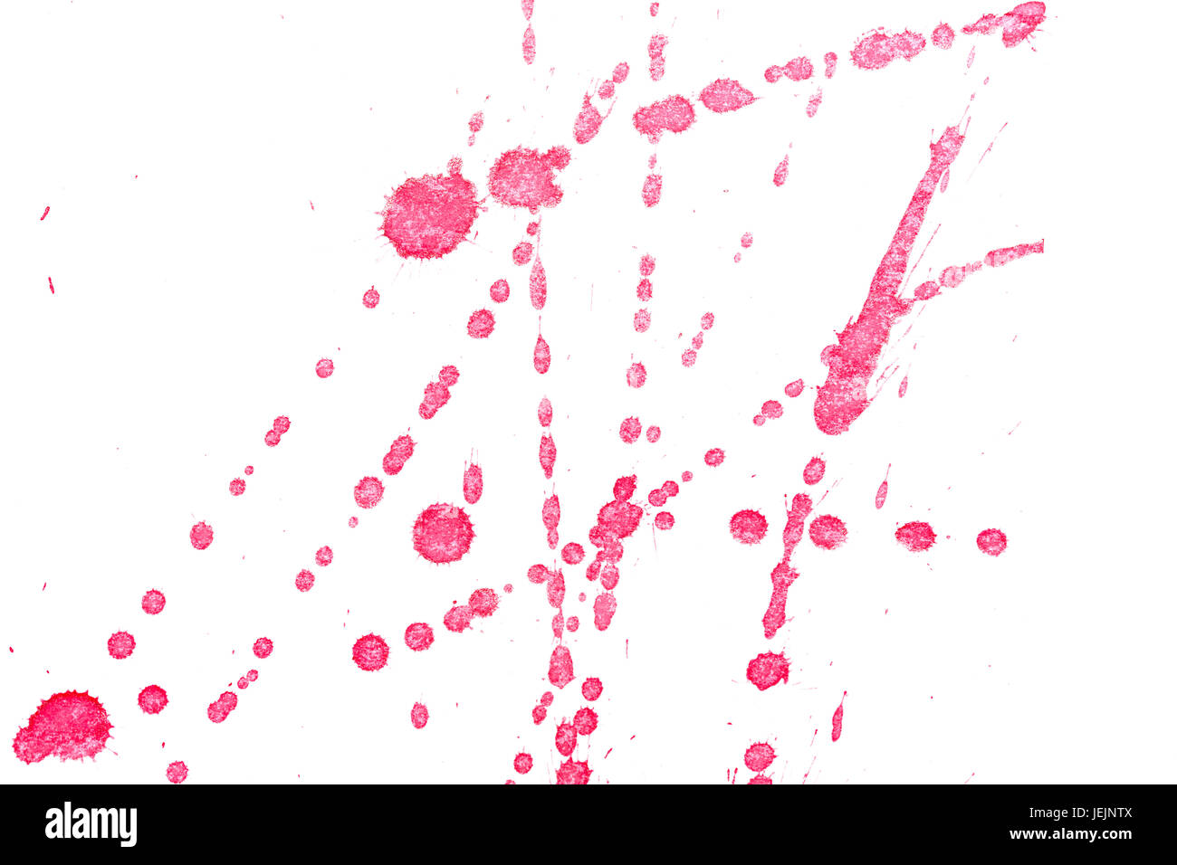 Abstract red ink splash. Ink blots. Elements of design. Water-soluble ...