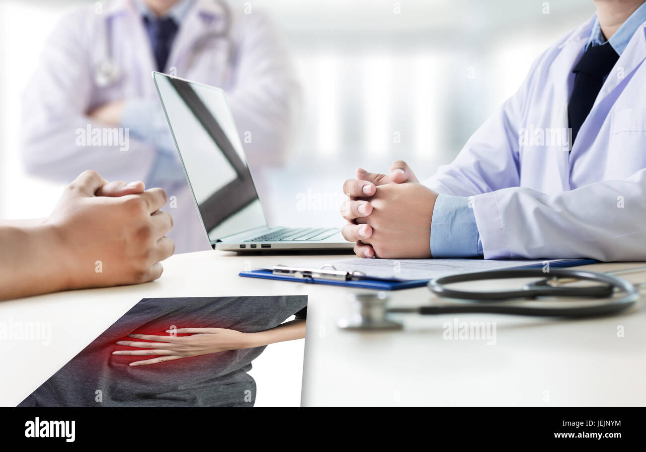 Ache man suffering with back pain backache Pain relief Stock Photo - Alamy