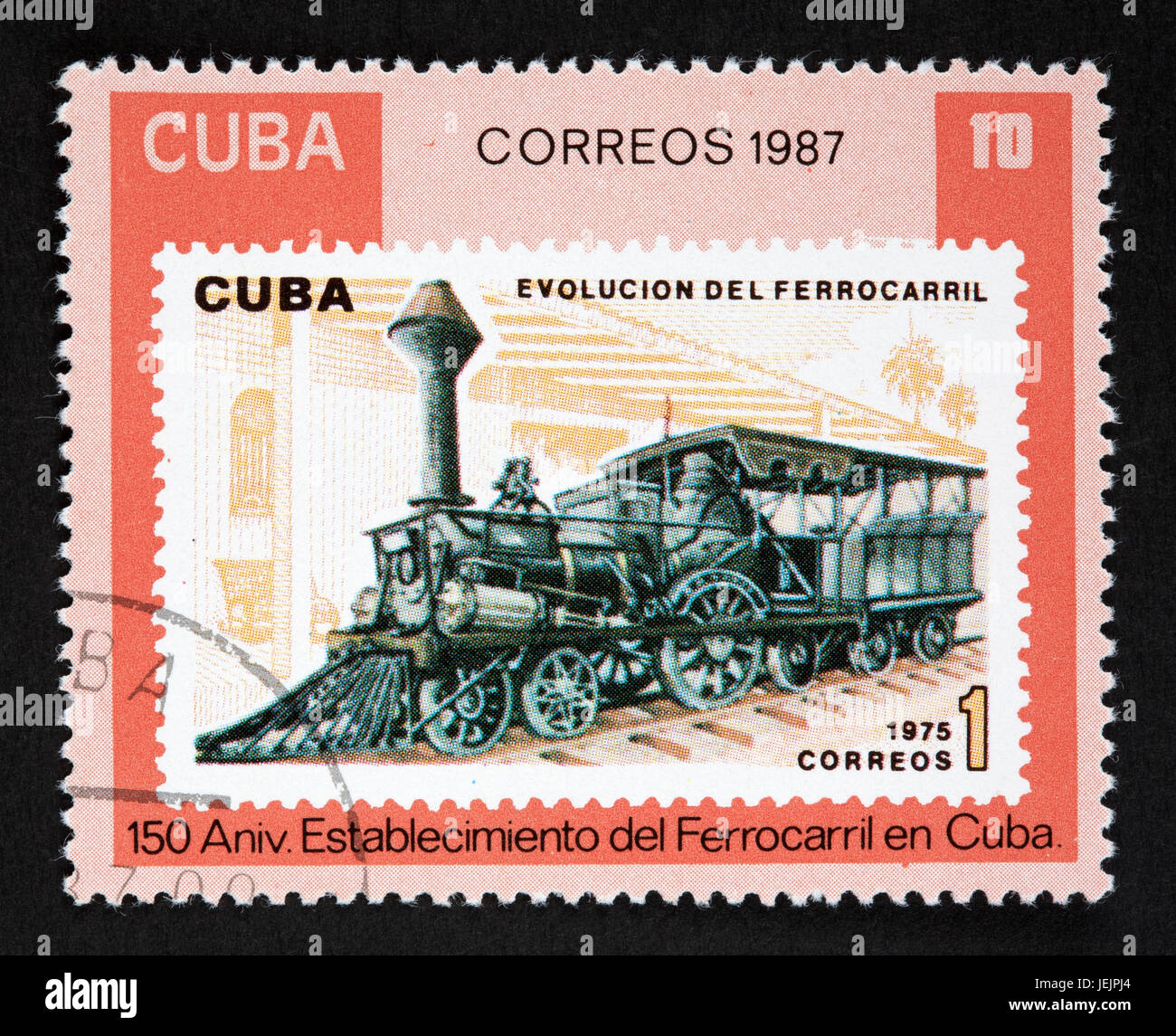Cuban postage stamp Stock Photo - Alamy