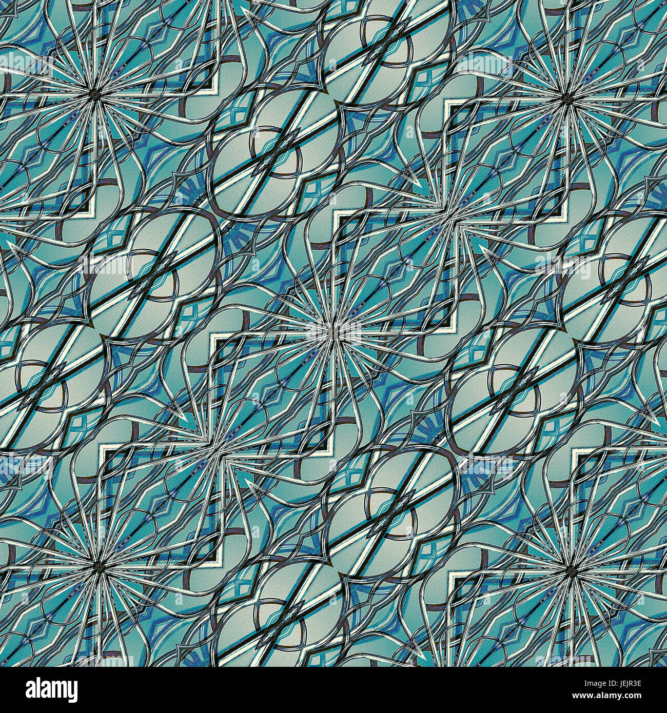 Futuristic Geometric Tech Pattern Stock Photo - Alamy