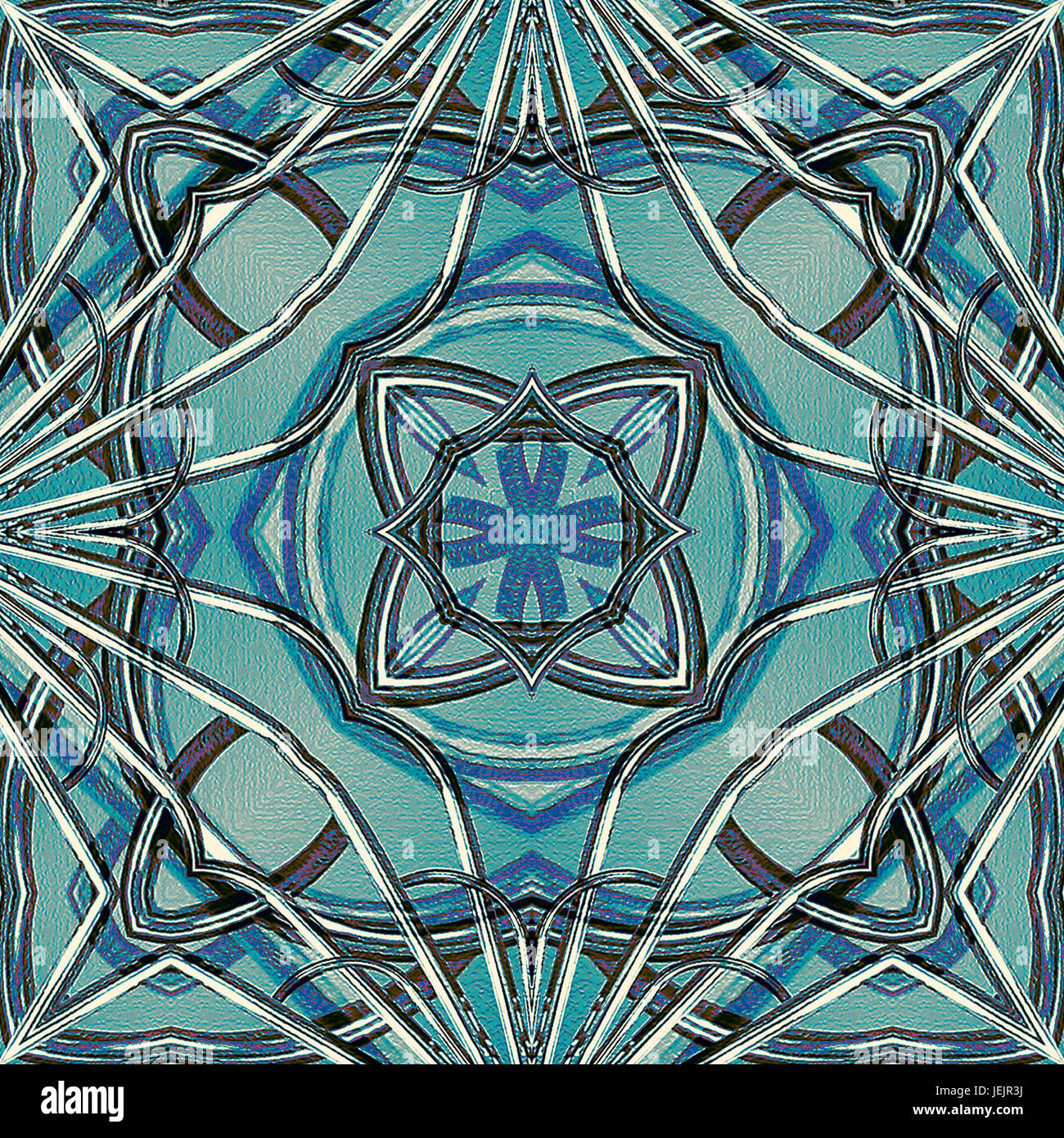 Futuristic Geometric Tech Pattern Stock Photo - Alamy