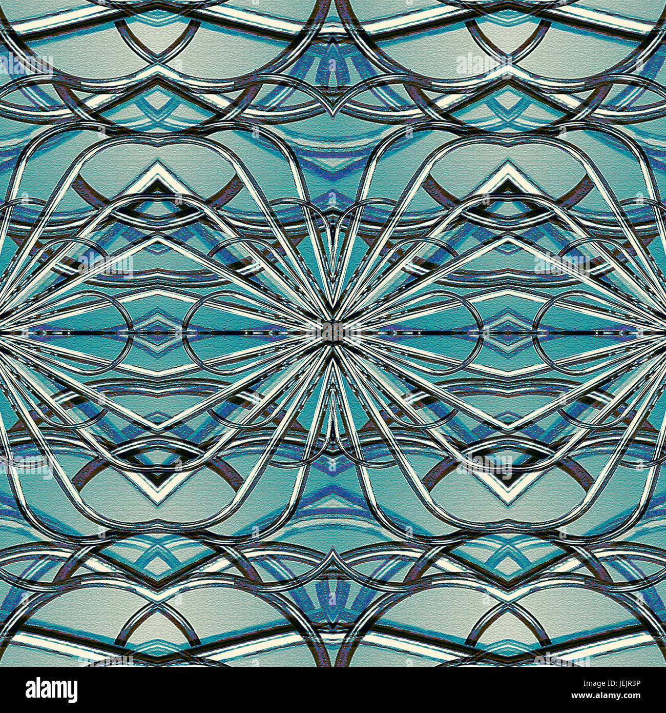 Futuristic Geometric Tech Pattern Stock Photo - Alamy