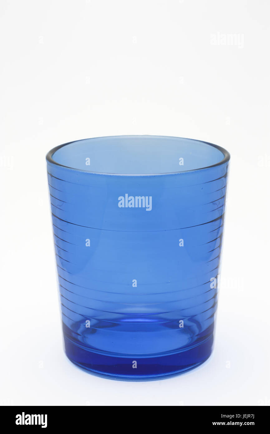 Empty Glass Isolated On A White Background Stock Photo - Alamy