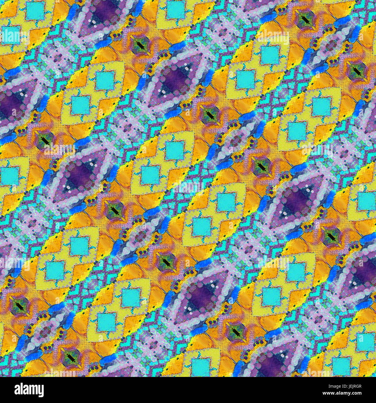 Colorful Modern Geometric Fractal Pattern Stock Photo - Alamy