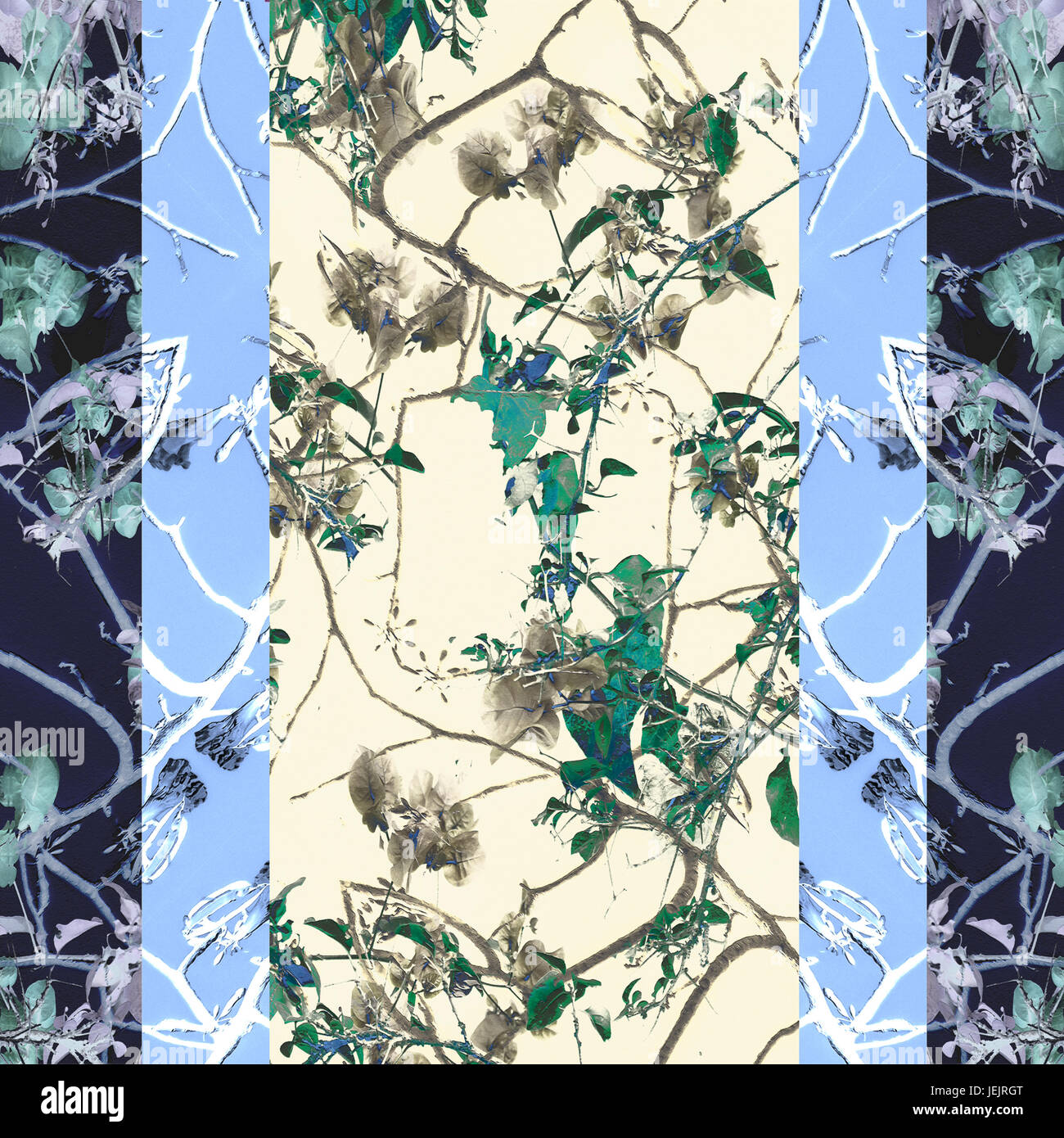 Striped Nature Collage Stock Photo - Alamy